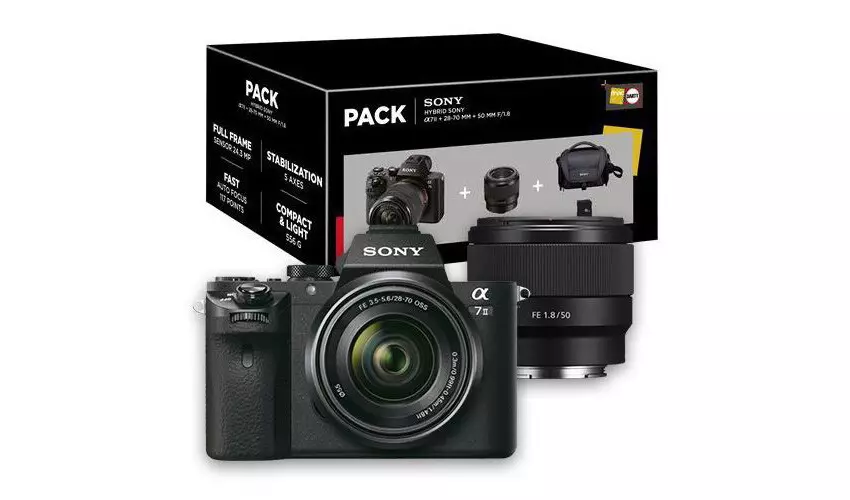 Sony A7 Ii paket sa 50 mm