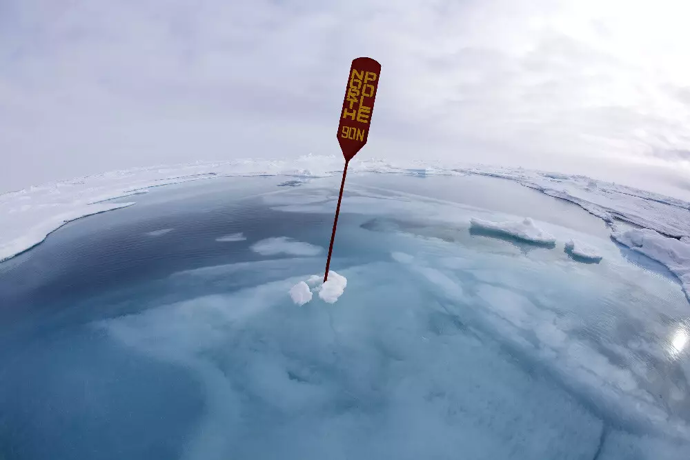Spoty Winner Změna klimatu Severní pól pod vodou Sue Flood Frps