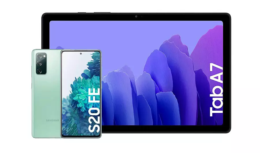 Samsung Galaxy S20 Fe Plus ටැබ්ලට් Galaxy Tab A7