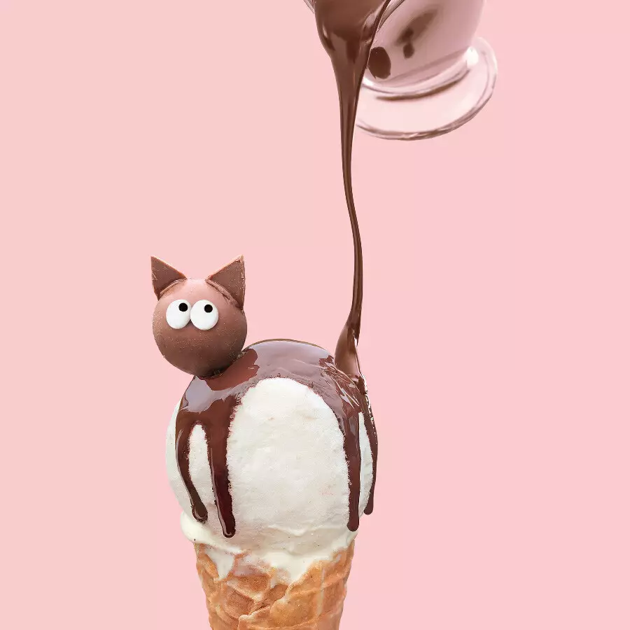 Сладолед котка