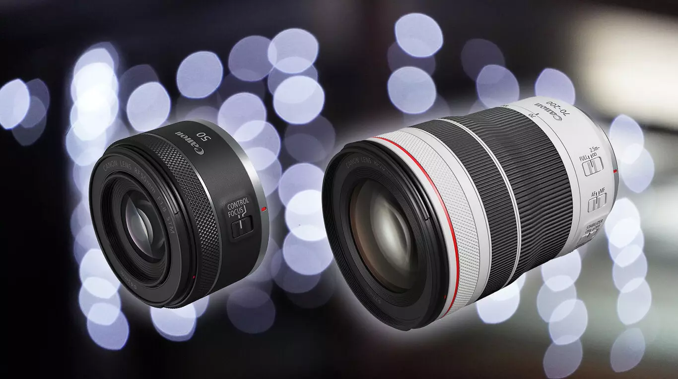 Canon Rf 50 Mm F18 Stm And Rf 70 200 Mm F4l Is Usm