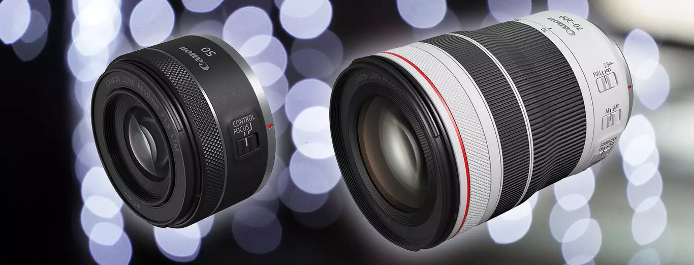 Canon RF 50mm f/1.8 STM ۽ RF 70-200mm f/4L IS USM، خاصيتون، قيمت ۽ فائل