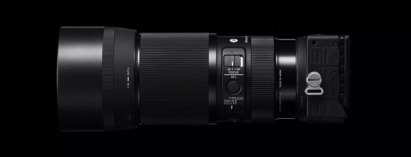 Sigma 105mm F2.8 DG DN Makro Huner, taybetmendî, biha û pelê daneyê