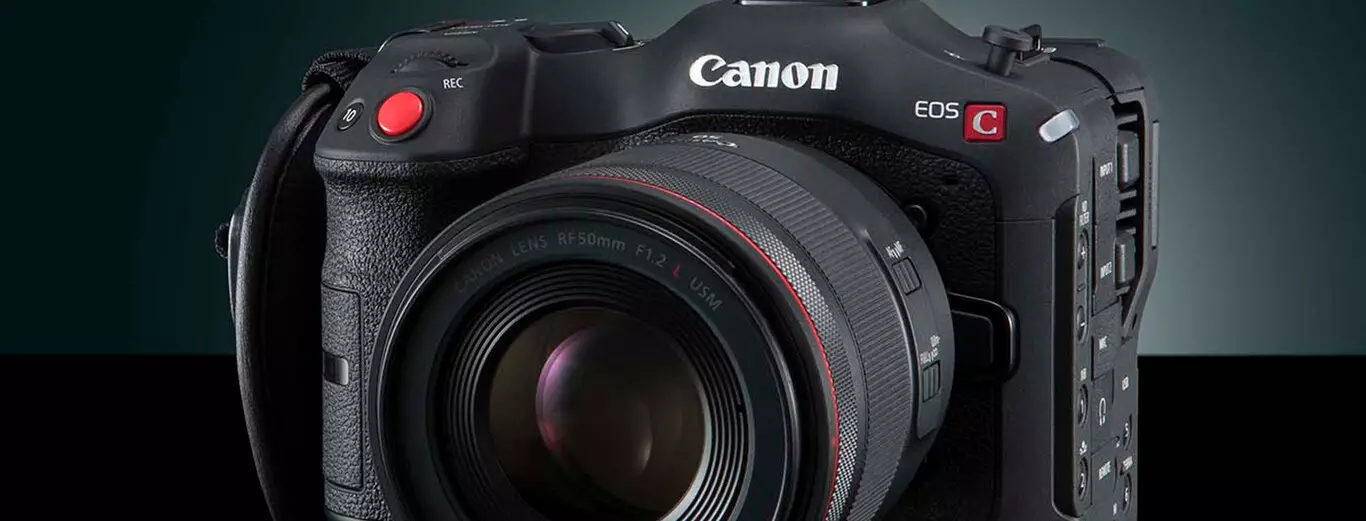 Kamera ya kanema yokhala ndi thupi lopanda kalilole, iyi ndi Canon EOS C70 yatsopano