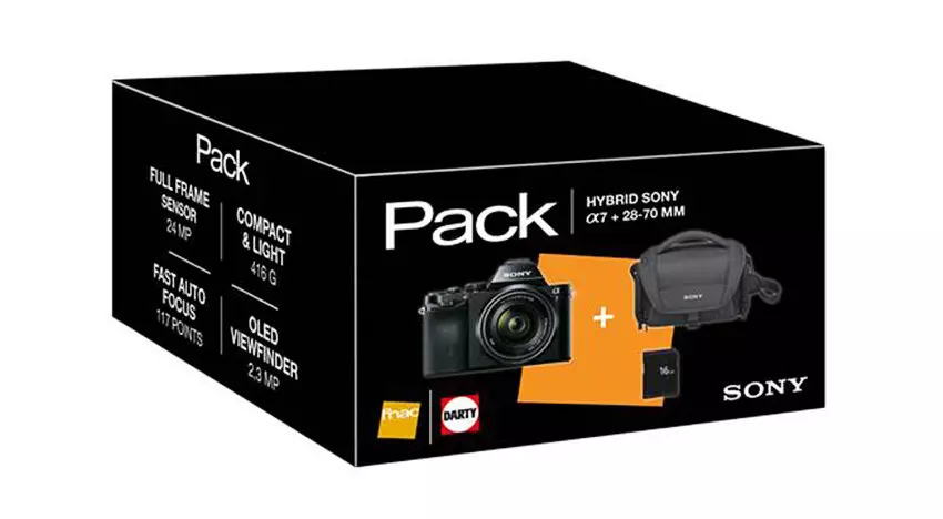 Sony A7 Pack Fnac without