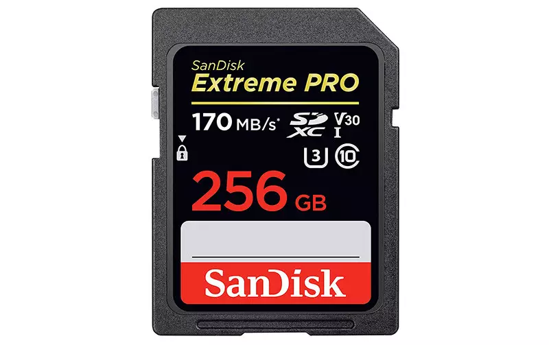 Sandisk Extreme Pro Sdxc 256 გბ