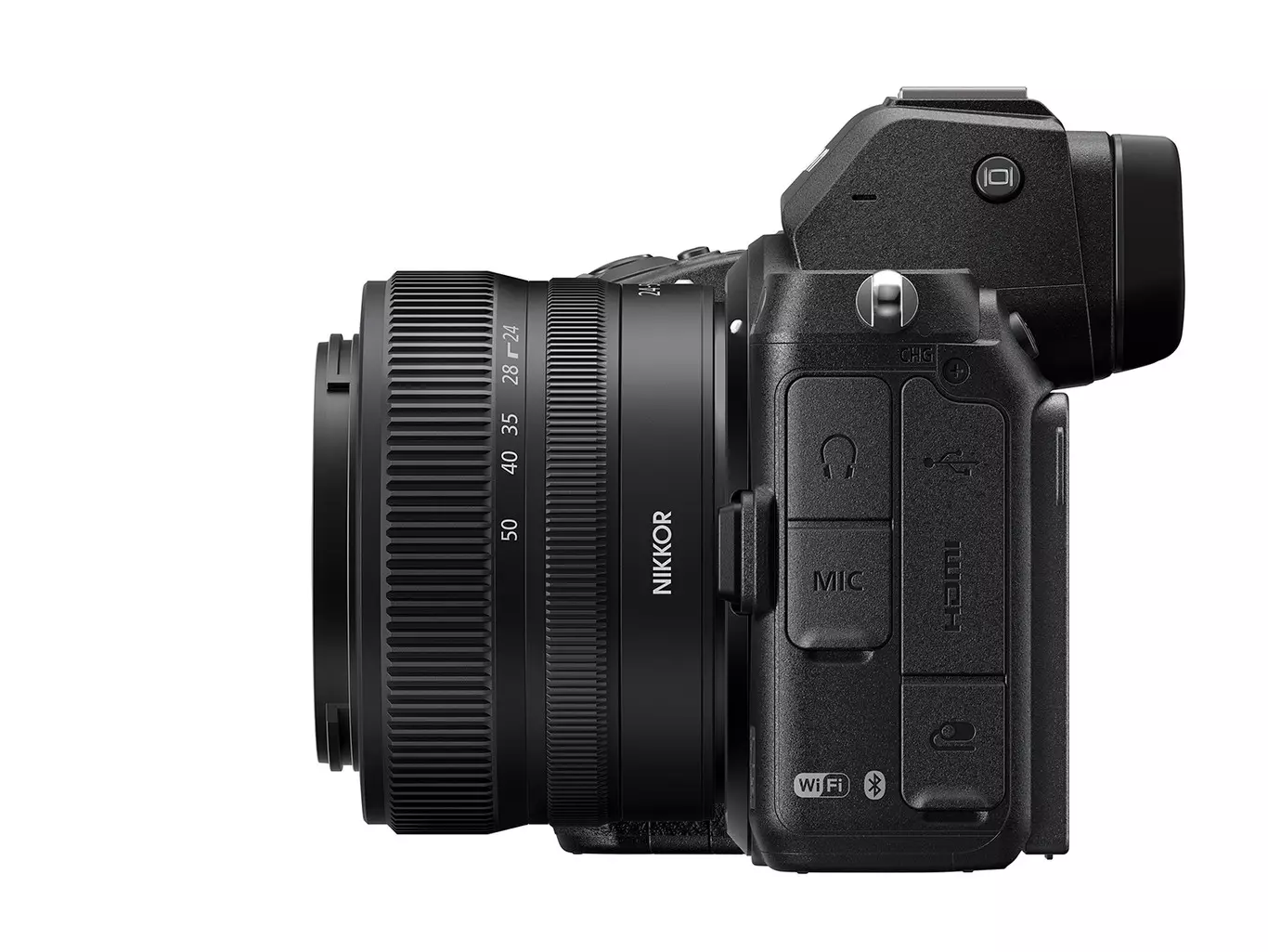 Nikon Z5 камераи бе оина чаҳорчӯбаи пурра