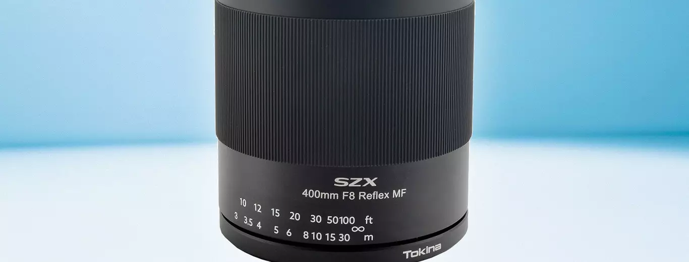 Tokina SZX Super Tele 400mm F8 Reflex MF, nta, nqe thiab cov ntaub ntawv ntawv