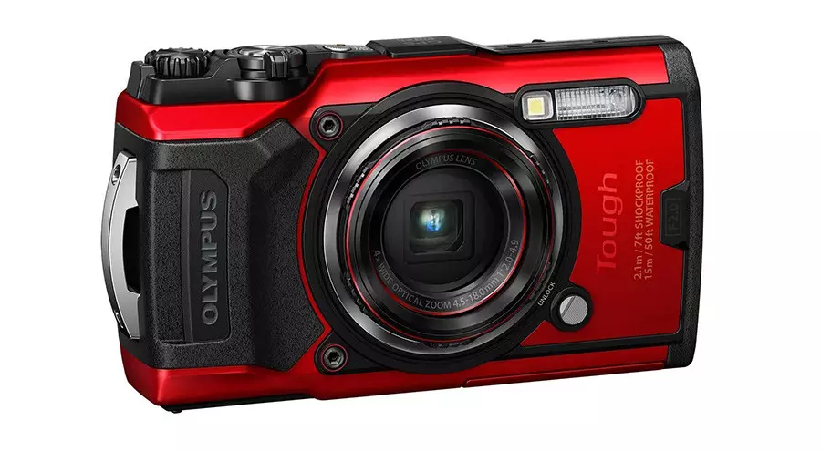 Olympus Tough Tg 6 წითელი