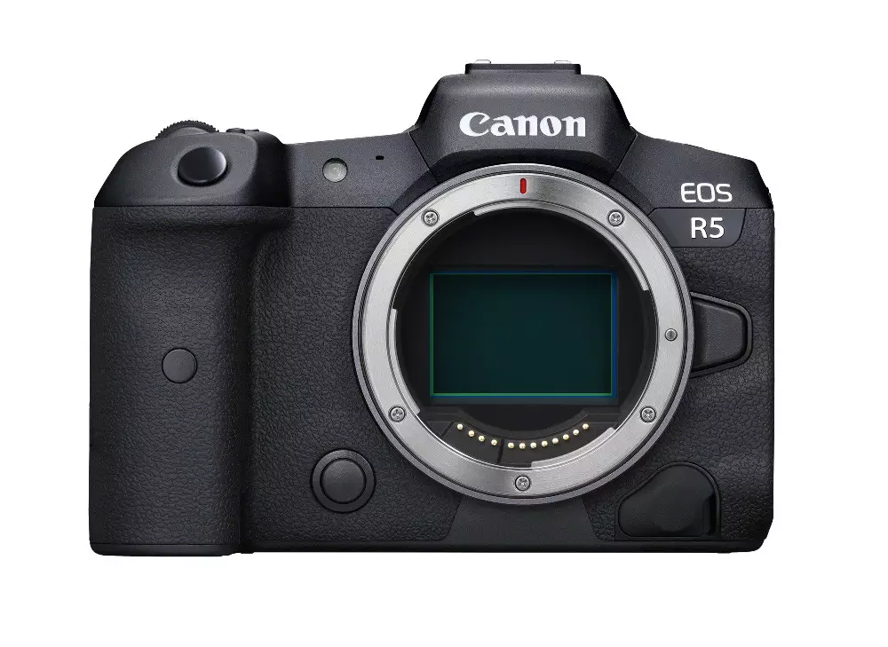 Eos R5 Front Body Square