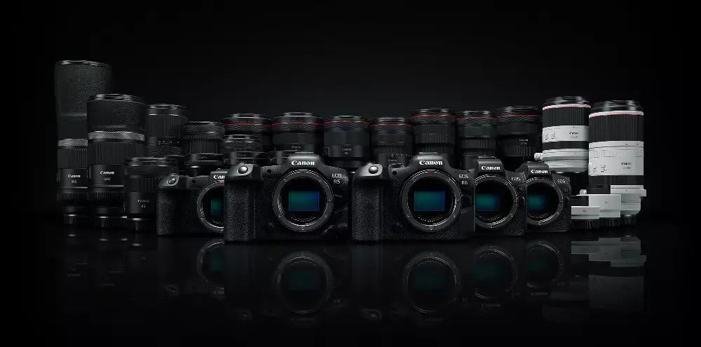 Canon Eos R5 Záběr z fotoaparátu Canon Eos R6