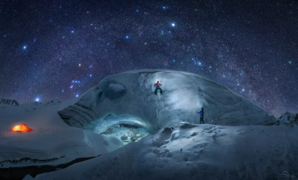 Winter Milky Way វេជ្ជបណ្ឌិត Nicholas Roemmelt