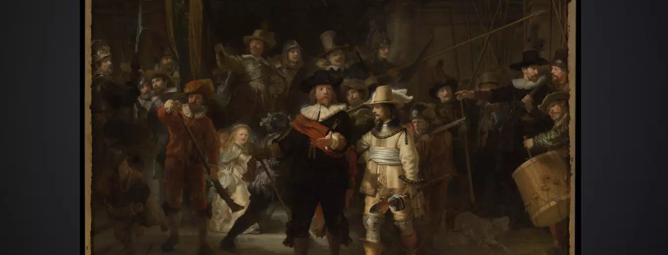 Ayeuna urang tiasa ngahargaan karya éndah Rembrandt ieu dina resolusi 45 gigapixels