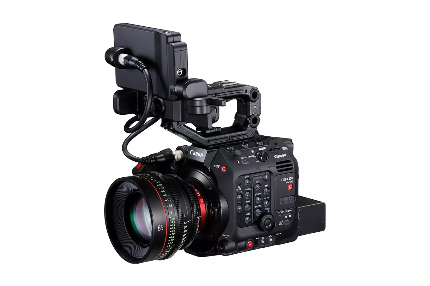 सिनेमा और विज्ञापन के लिए कैनन C300 मार्क III कैमरा