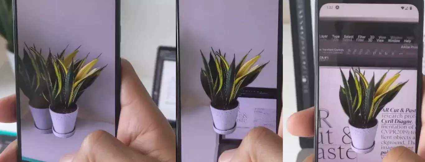 Met een augmented reality-project kun je objecten uit de realiteit knippen en plakken