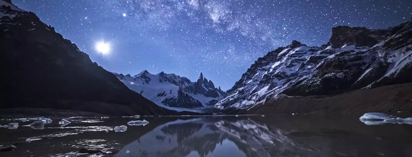 'Av ntawm Giants Patagonia timelapse 4K' xwm txheej khiav dim