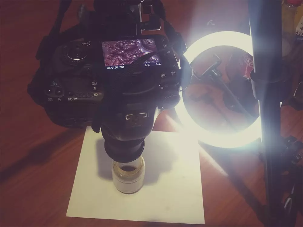 Įranga makrofotografavimui namuose