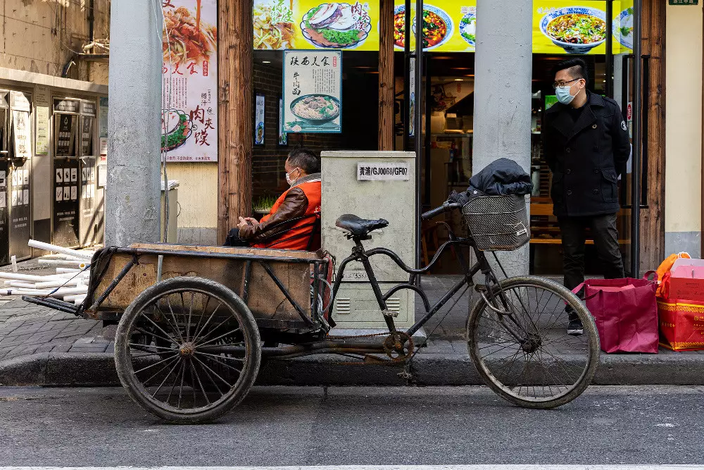 Shanghai China Coronavirus Jose Luis Sanchez ၁၇