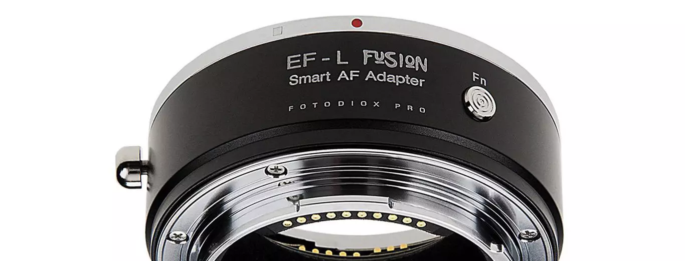 Zute ihe nkwụnye sitere na lenses EF na EF-S gaa na sistemu Fotodiox L-mount na teknụzụ Fusion