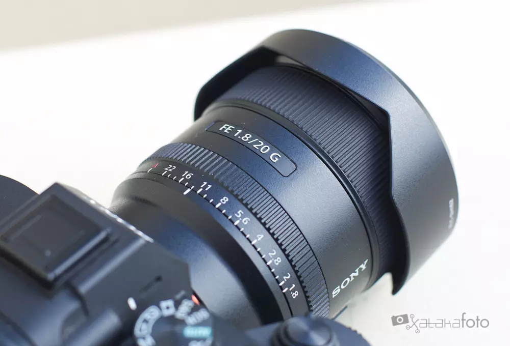 Courte critique du Sony 20 mm F18