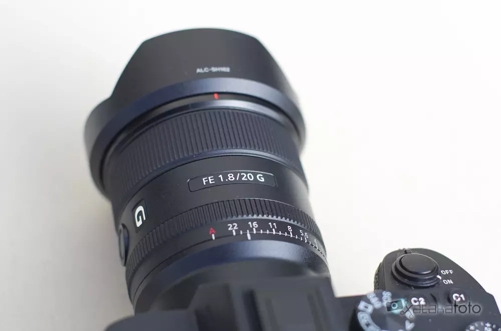 Courte critique du Sony 20 mm F18