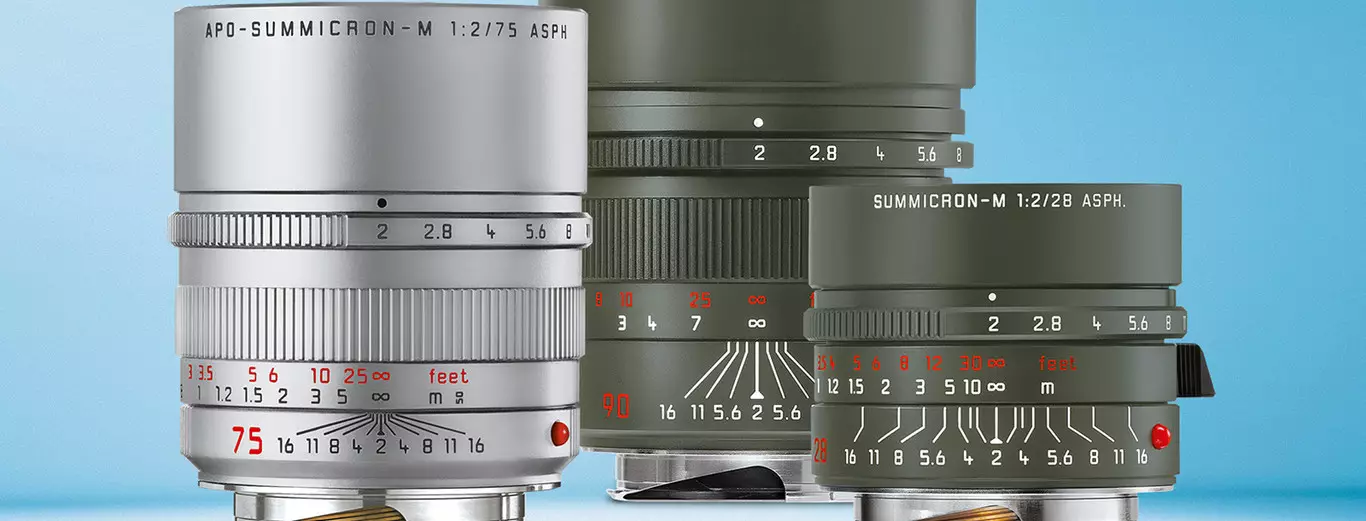 Три оптики Leica Summicron в специално издание нов облик