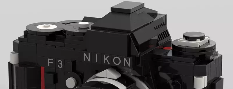 Latou te faia fuafuaga e fai ai se Nikon F3 ma fasi Lego