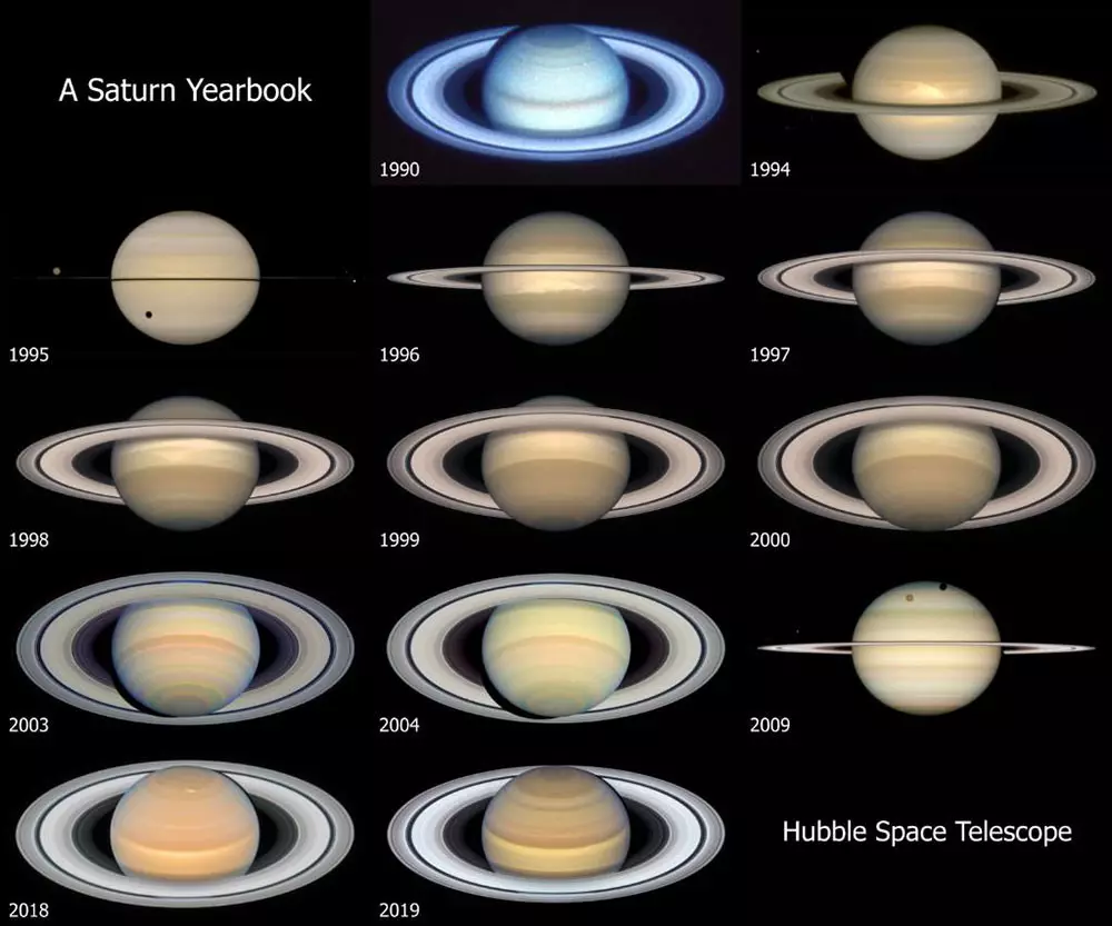 Satúrnus Hubble