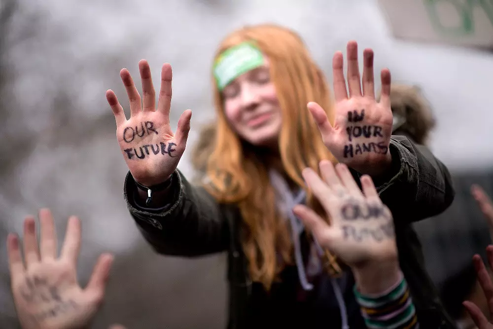 Protes Iklim Fridaysforfuture