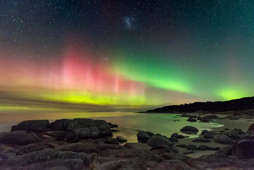 Aurora Australis From Beerbarrel Beach