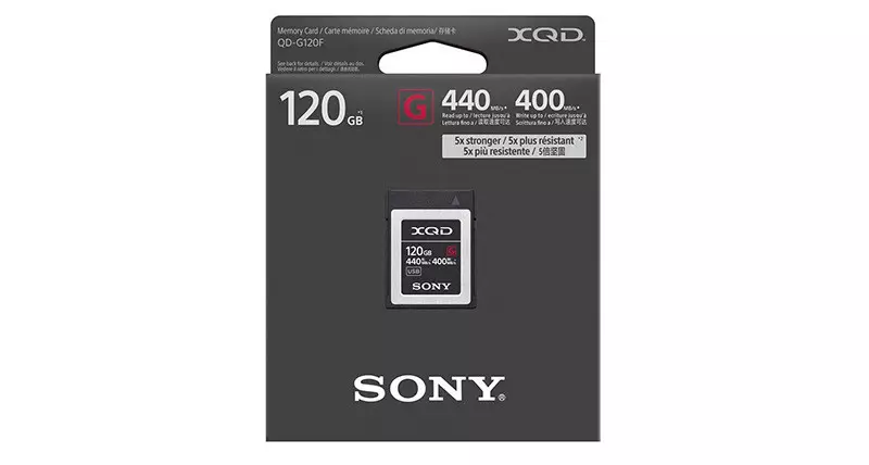 Sony xqd 120gb