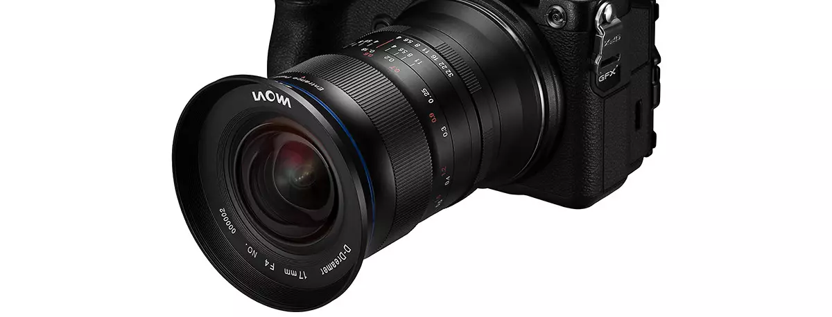 Laowa 17mm F4 GFX Zero: Fujifilm GFX урта формат камералары өчен иң киң багышланган линза.