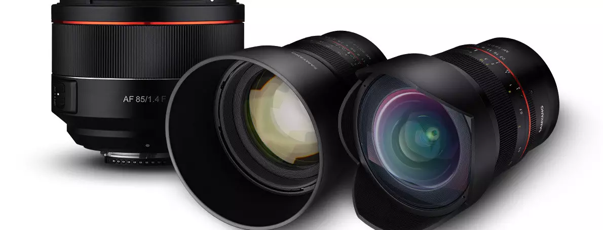 Samyang MF 14 mm F2,8 Z, MF 85 mm F1,4 Z a AF 14 mm ƒ2,8 F pro fotoaparáty Nikon Z a F