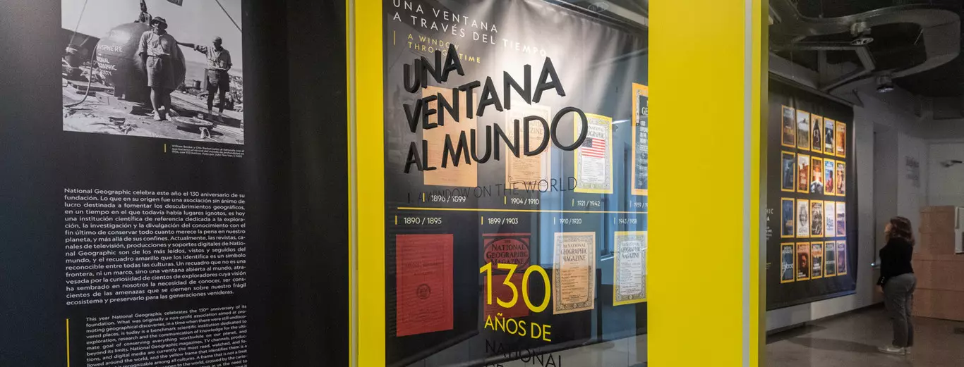 Exposição “Uma Janela para o Mundo: 130 Anos de National Geographic”