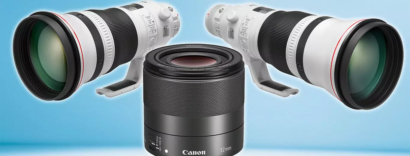 Canon EF 400mm f2.8L EF 600mm f4L EF-M 32mm f1.4, xüsusiyyətlər, qiymət və fayl