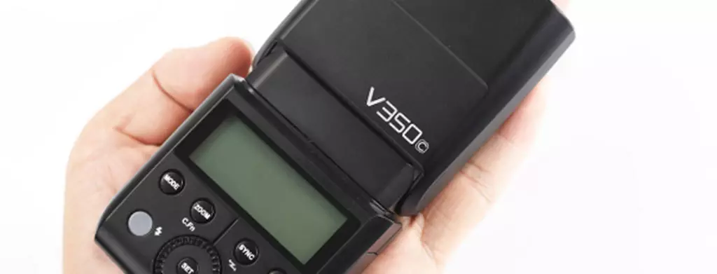 Godox V350 Compact Flash أطلق كانون ، سوني ، فوجي ، أوليمبوس ، نيكون