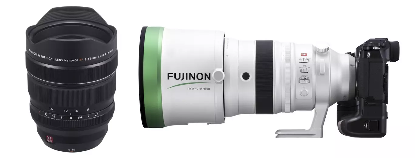Fujifilm представляє зум XF8-16mm F2.8 R LM WR, потужний XF200mm F2 R LM OIS WR і представляє свої наступні об'єктиви