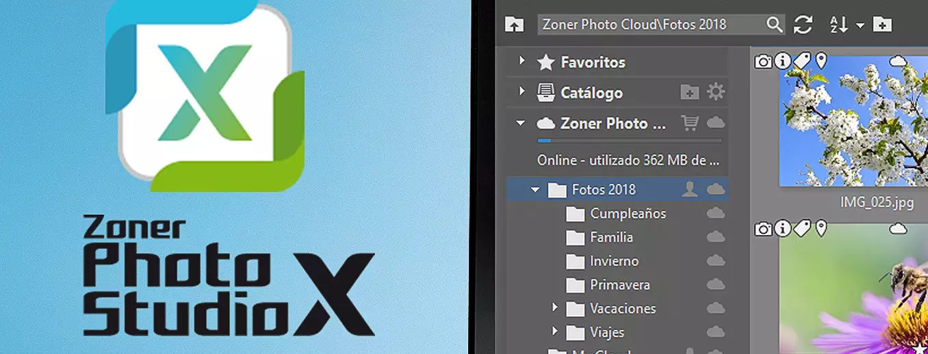 Zoner Photo Studio X är uppdaterad med Zoner Photo Cloud och fem Gbyte utrymme