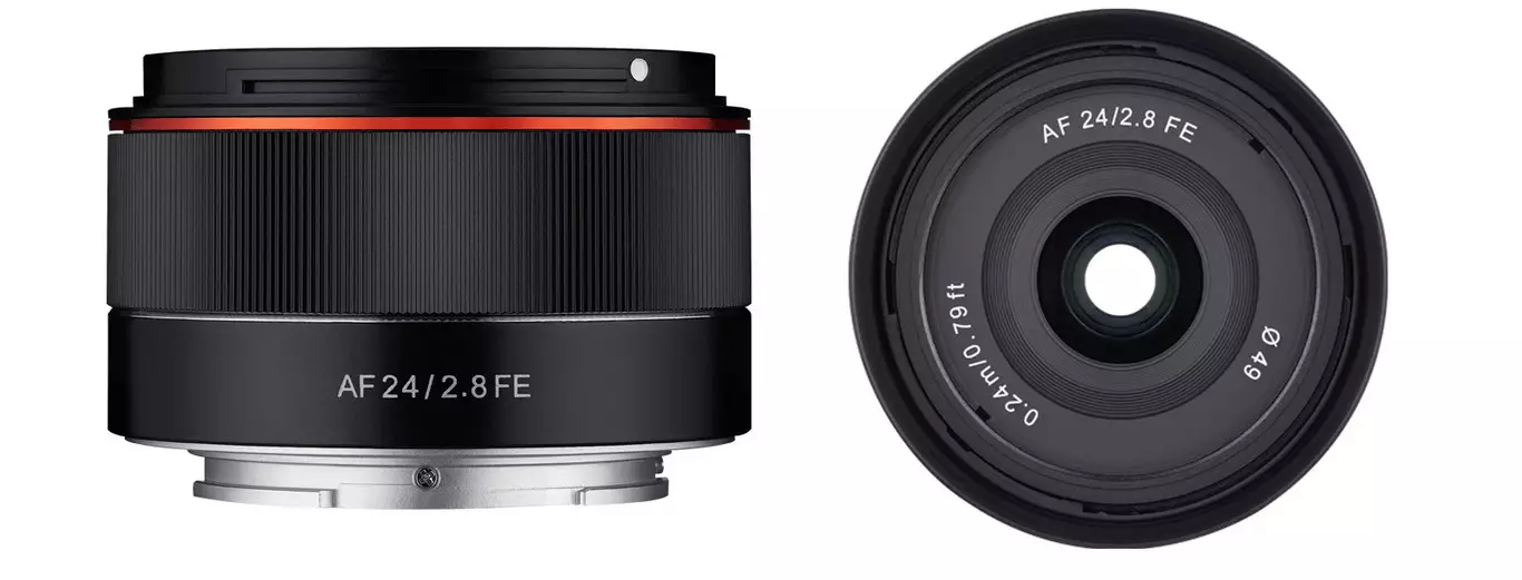 Samyang AF 24mm F2.8 FE, বৈশিষ্ট্য, মূল্য এবং ডেটা শীট