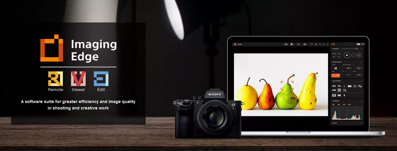 Imaging Edge, Sony камералары менен чыгармачылык иш үчүн программалык пакет