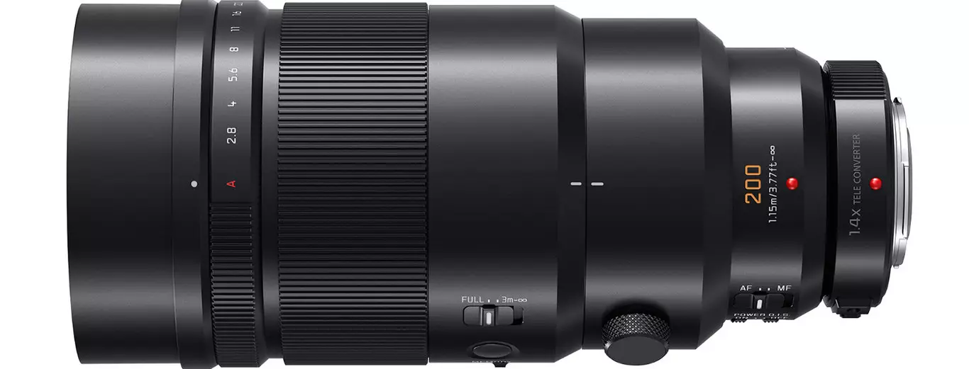 Leica DG Elmarit 200mm f/2.8 Power OIS, telelens voor Micro4/3 camera's