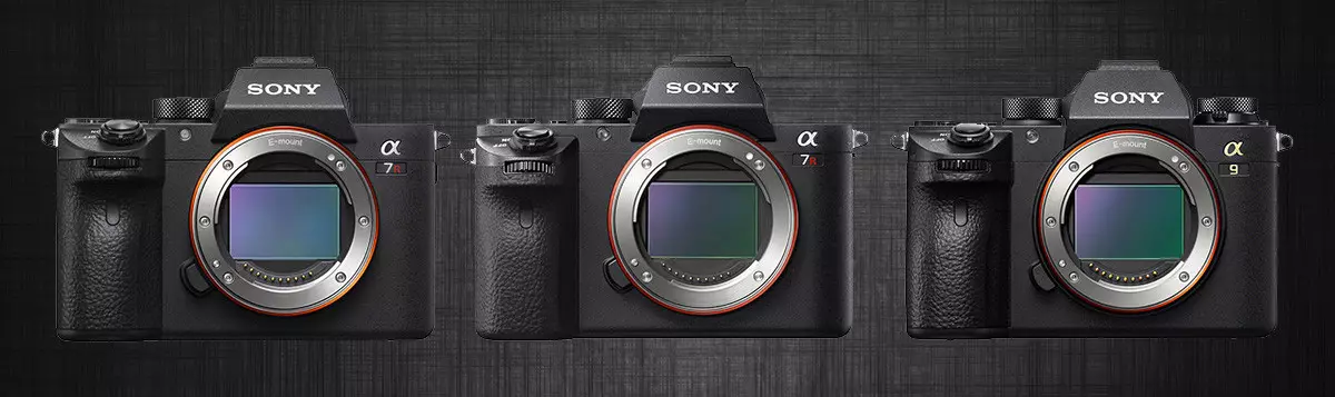 Sony A7r3 A7r2 A9