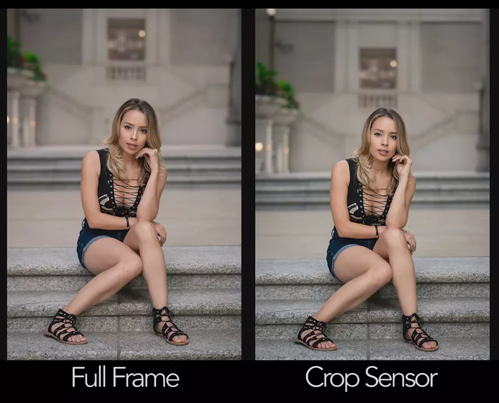 Full Frame Vs Crop Sensor ၀၁
