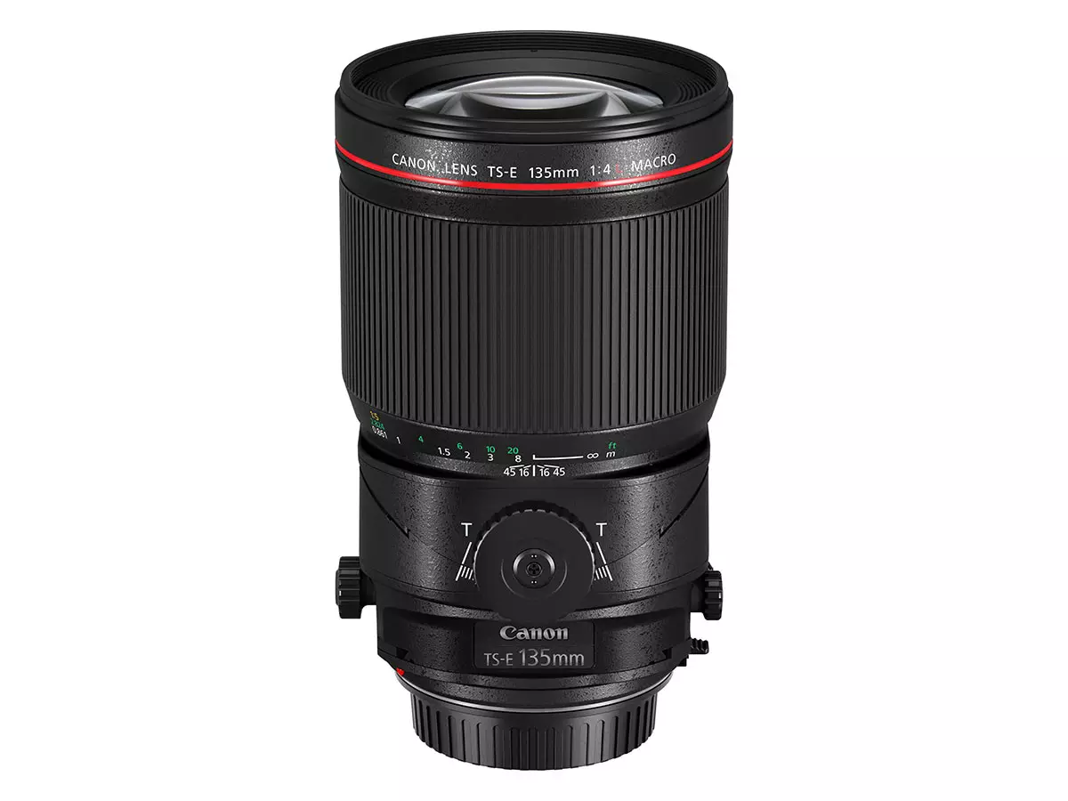 Ts E 135 Mm F4l මැක්‍රෝ සමග Cap Slant A