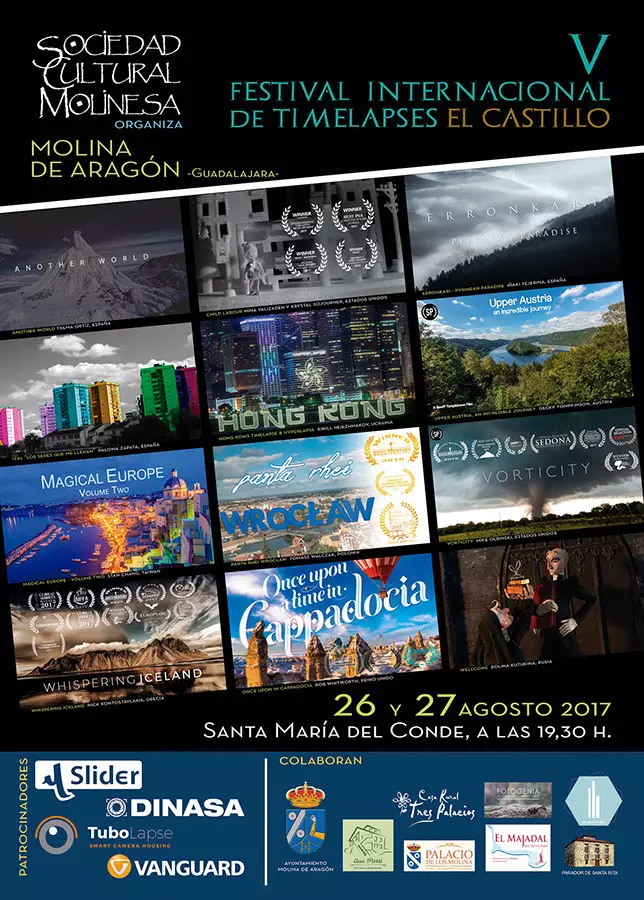 Poster V Edition Festival Timelapse Castillo Molina
