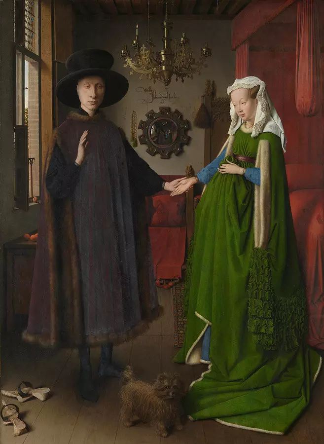 งานแต่งงานของ Arnolfini Van Eyck