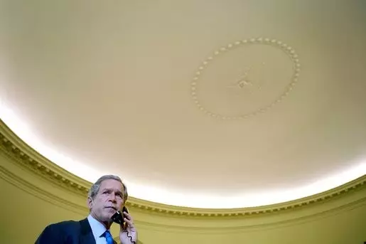Filoha Bush Oval Office Plafond