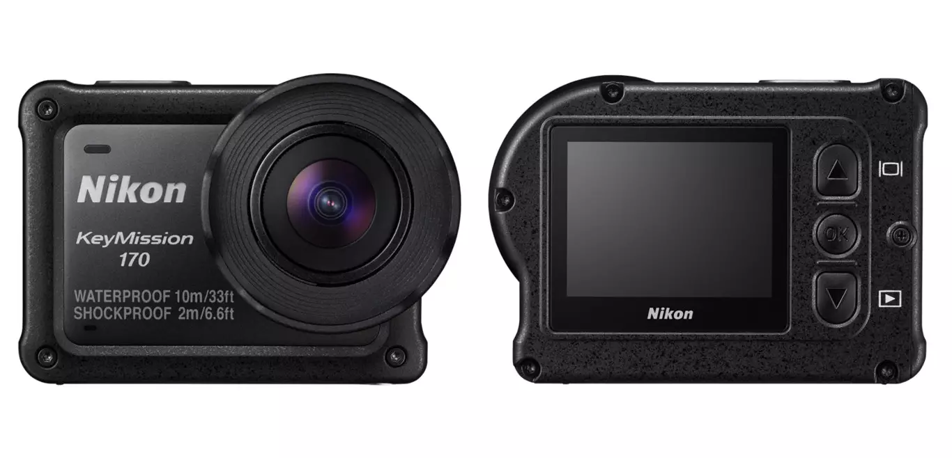 Nikon Keymission 170 فرنٽ ريئر Xatakafoto