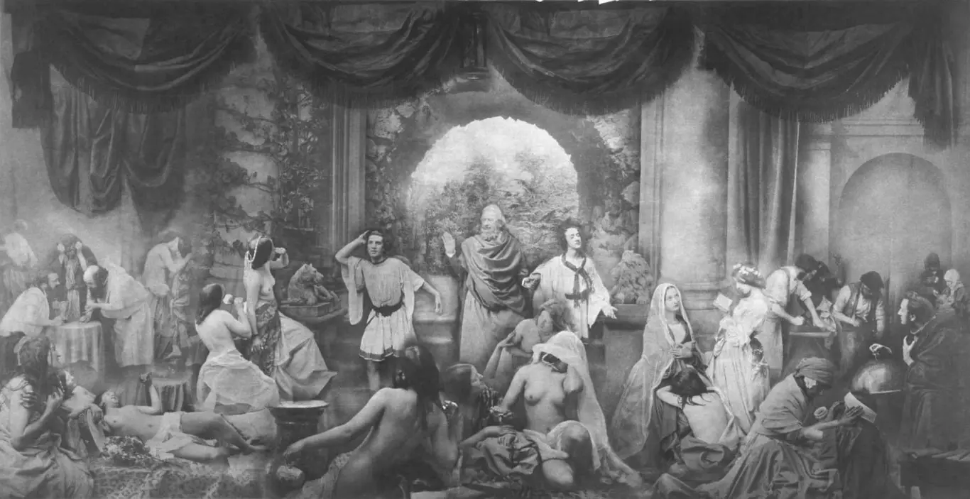 אָסקאַר גוסטאַוו רעדזשלאַנדער גוסטאַפ צוויי וועגן פון לעבן דאָס קאַמינאָס 1857 אַלבומינאַ גראַנד
