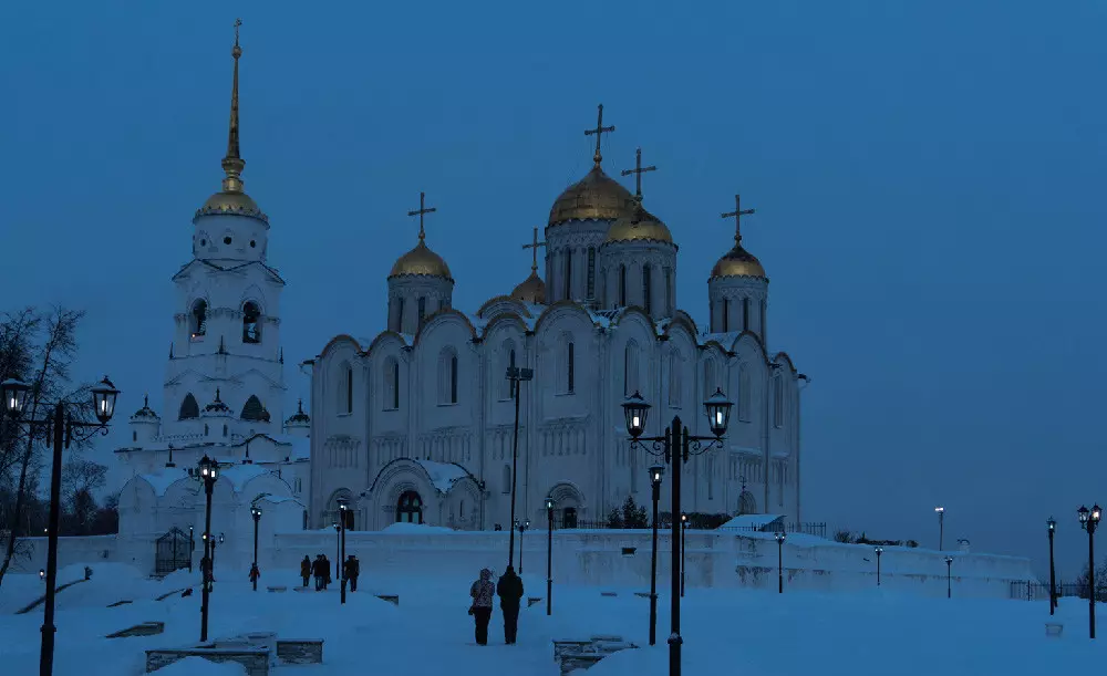 Kirken i Vladimir Russland